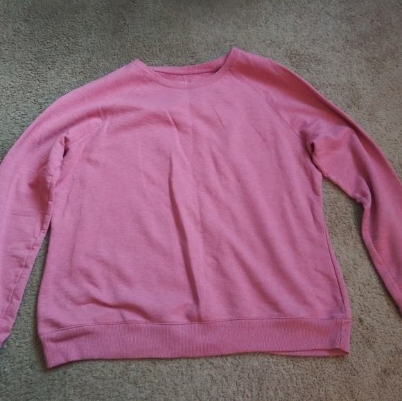 Time and Tru | Tops | Xl Pink Time And Tru Sweatshirt | Poshmark